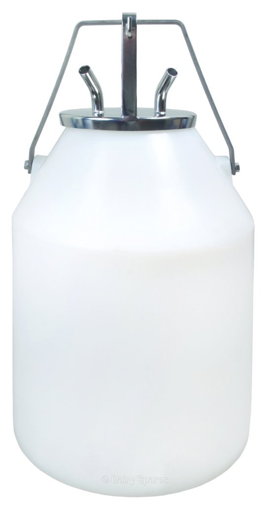 Greenoak Dump Bucket c/w Stainless Steel Lockable Lid 2 Ports (2x17mm ...